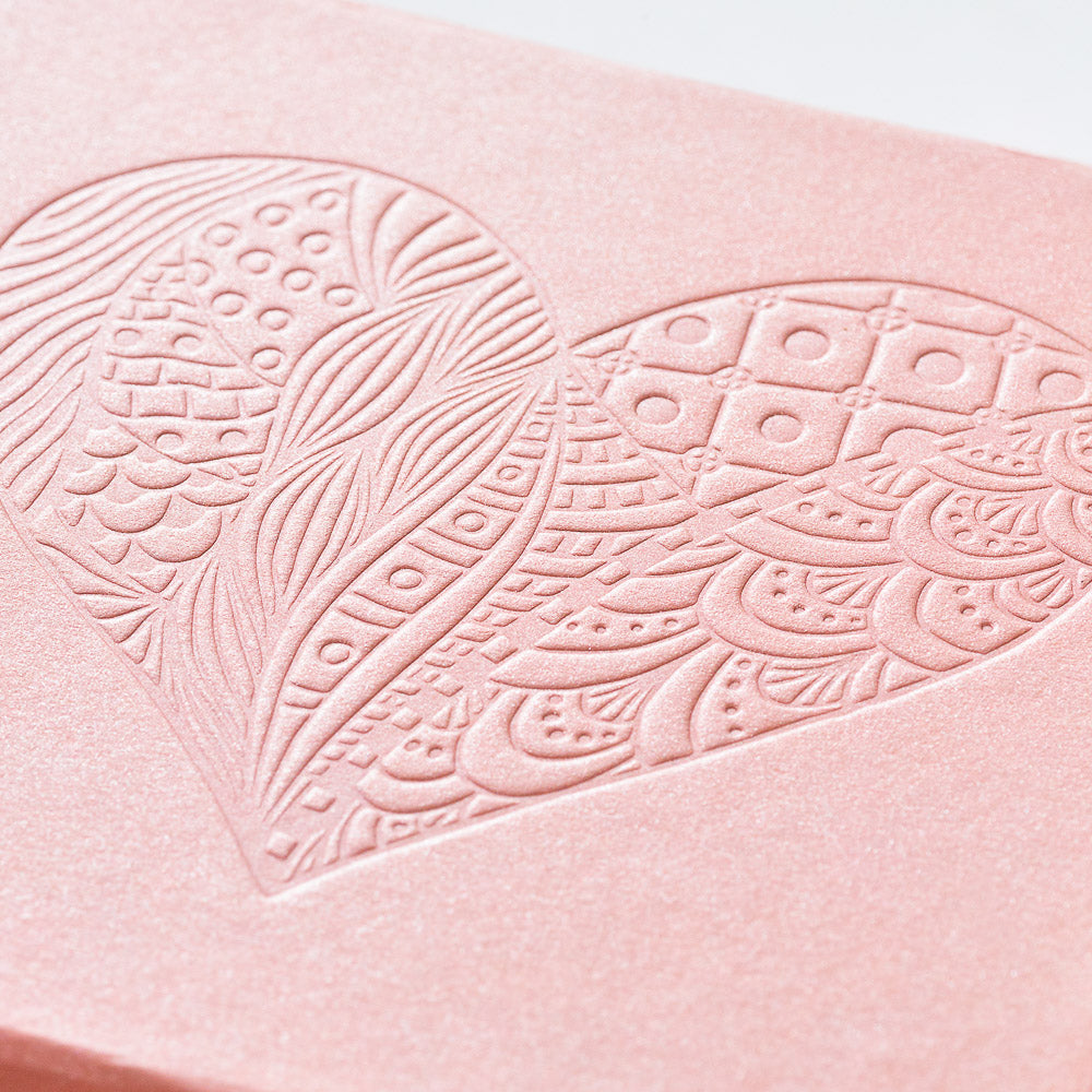 Debossing (Impression, no colour) | Foldabox UK and Europe