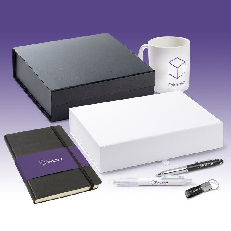 Gift Boxes for Corporate Gifts and Promotional Clothing | Foldabox UK ...