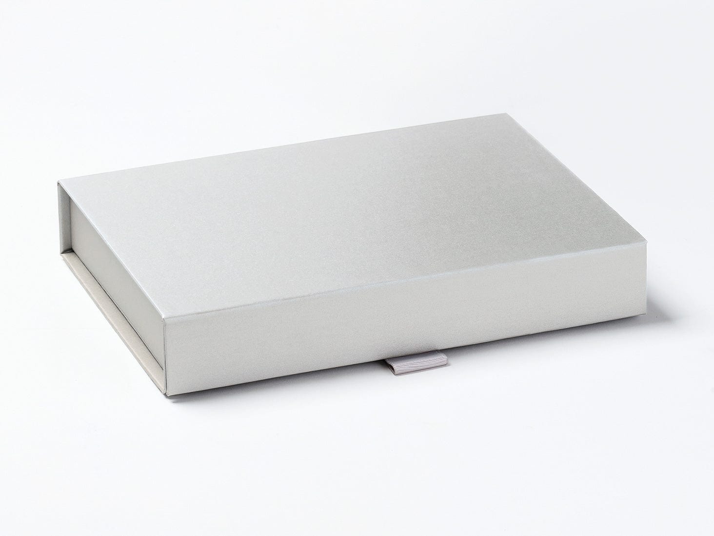 Pearl Silver Grey A5 Gift Boxes and Luxury Gift Packaging | Foldabox UK ...