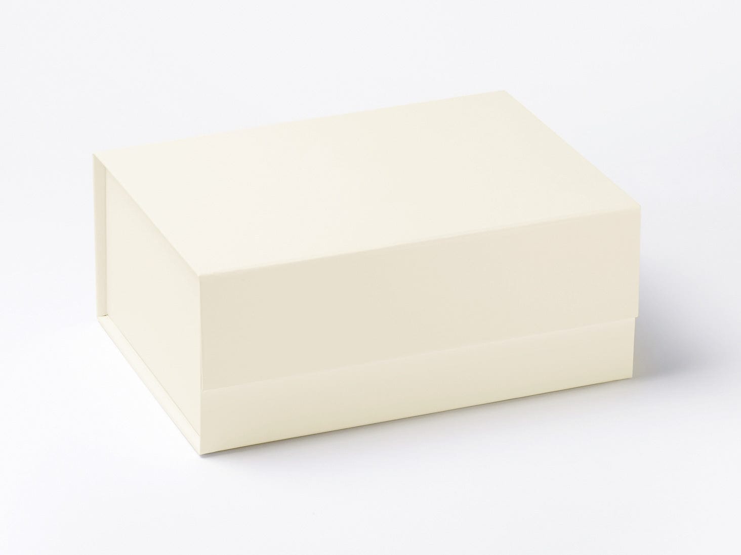 Ivory A5 Deep Luxury Folding Gift Boxes and Hamper Boxes | Foldabox UK ...