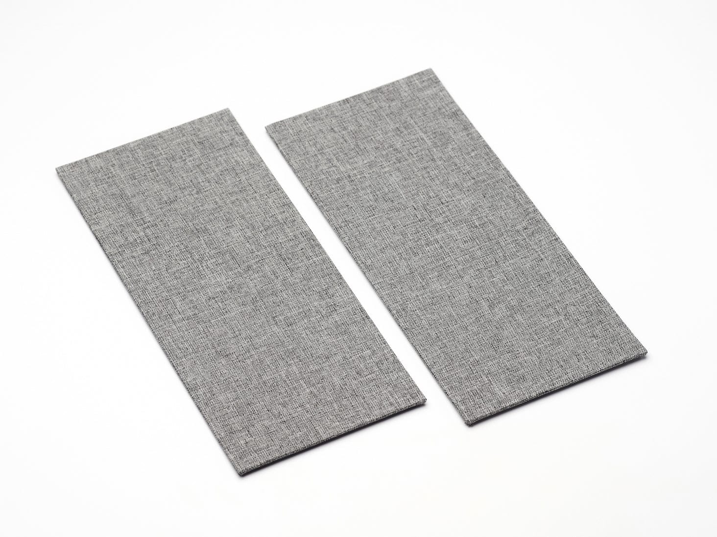Grey Linen Decorative Side Panels For A4 Deep Gift Boxes | Foldabox UK ...