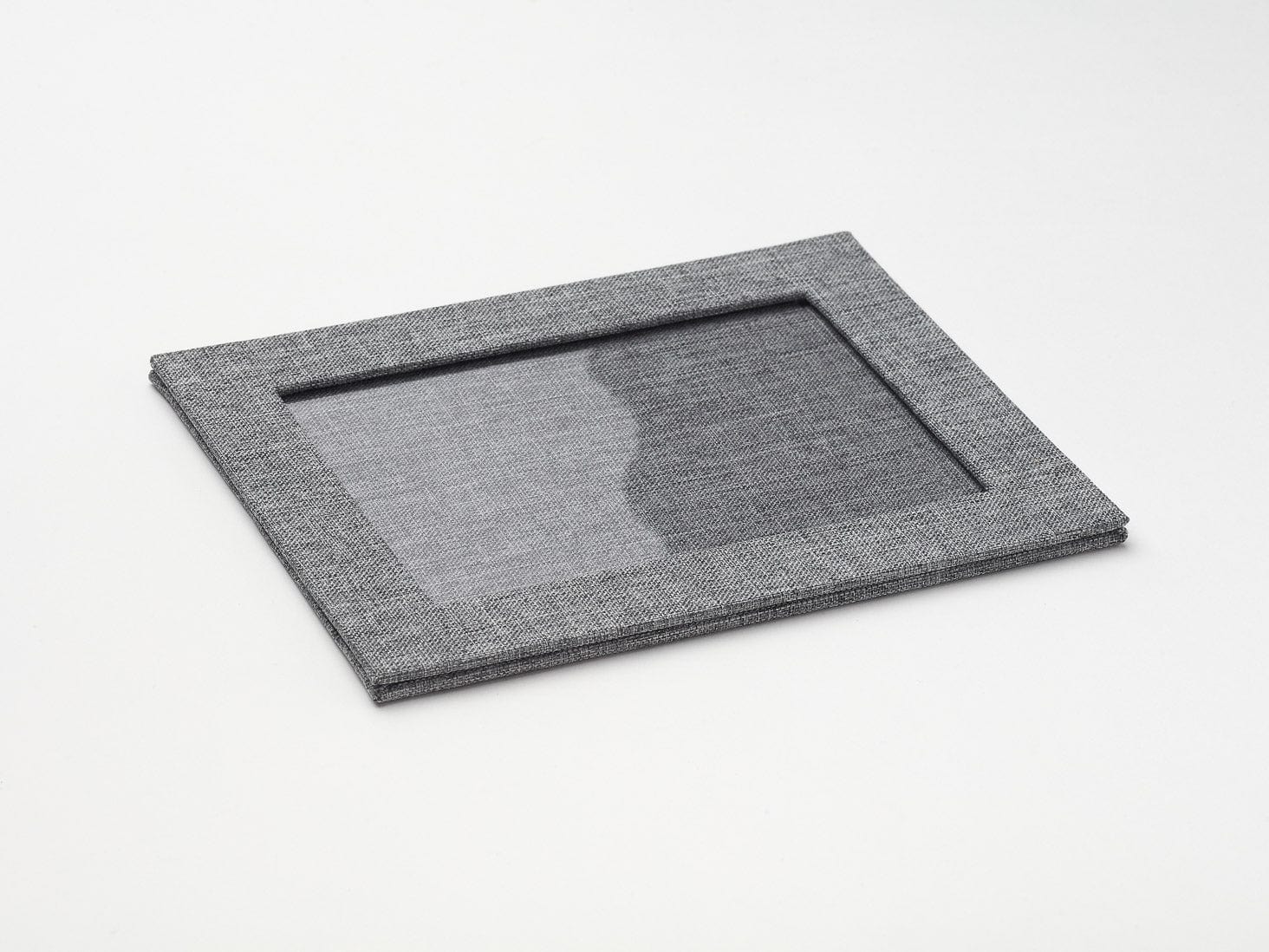 Grey Linen Photograph Frames for Luxury Gift Boxes | Foldabox UK and Europe