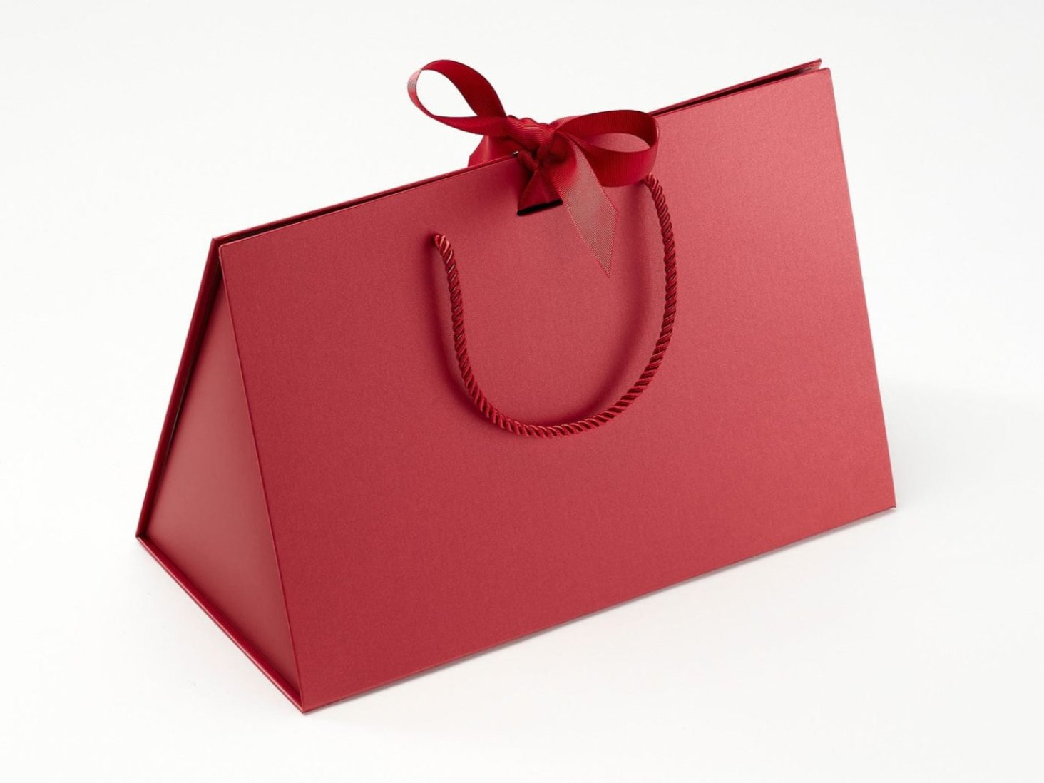 Large Red BoxBags® - More Premium Than A Paper Gift Bag | Foldabox UK ...