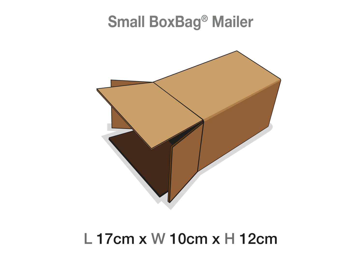 Small BoxBag® Kraft Corrugated Mailing Carton Sample | Foldabox UK and ...