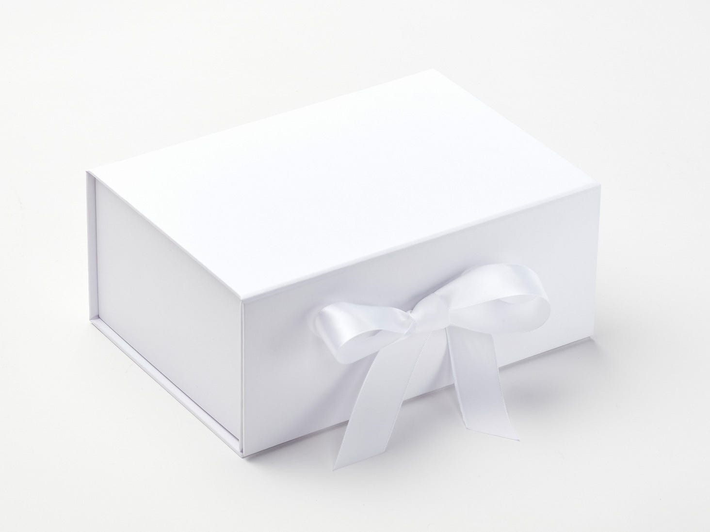 Luxury Product Packaging - White A5 Folding Gift Boxes Without Magnets ...