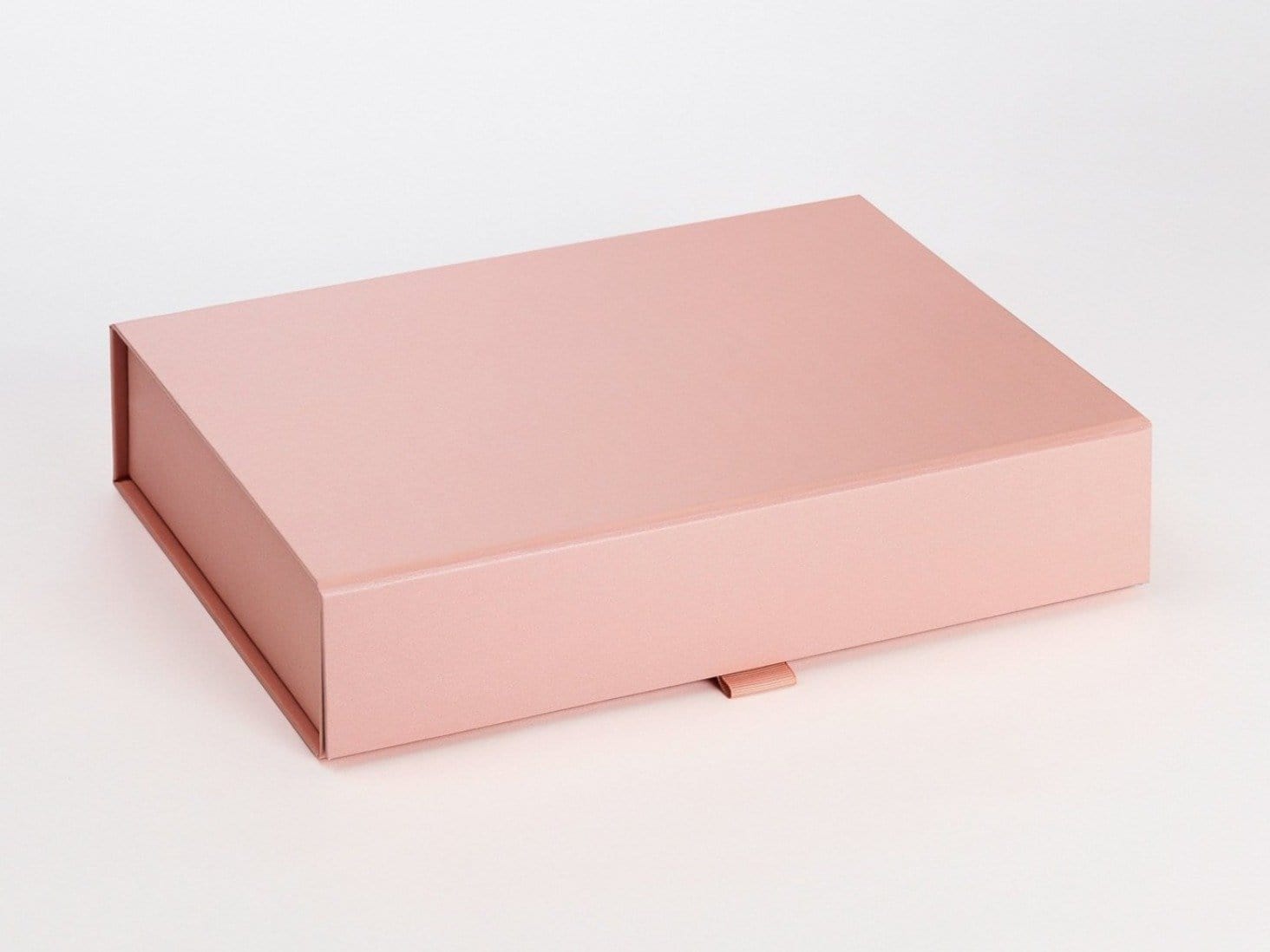 Wholesale Luxury Rose Gold A4 Shallow Gift Boxes from Stock | Foldabox ...